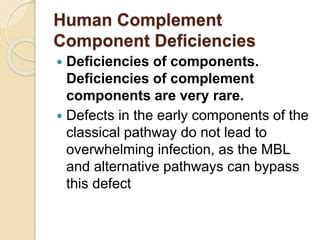 The Complement System PPT