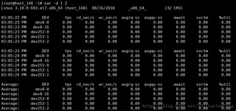 Linux系列之sar命令使用详解sar N Dev 1 2 Csdn博客