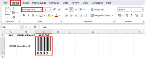 Barcode Fonts For Excel Pics How To Create Barcodes In Excel With This