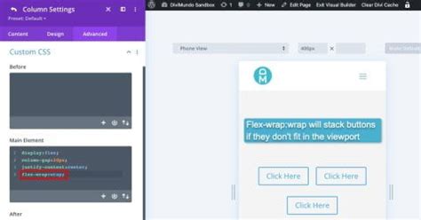 Display Two Or More Buttons Side By Side In Divi Victor Duse