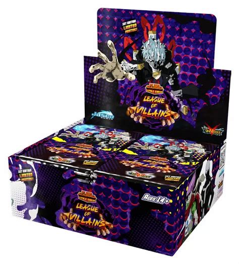 My Hero Academia Set 4 League Of Villains Booster Box Card Riot