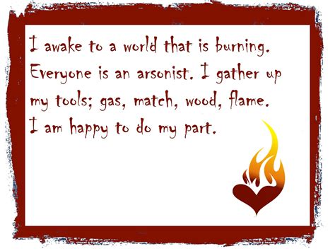 Love And Arson Iron Cross Publishing