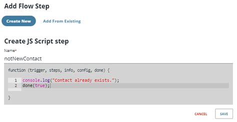 Create A Simple Integration Builder Flow