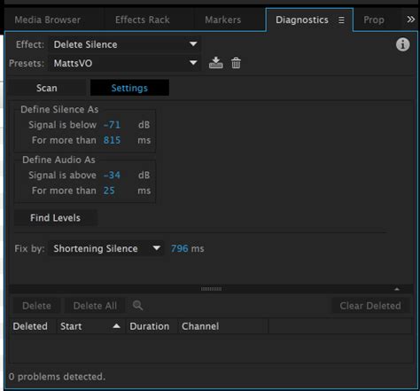 Strip Silence From Audio Recordings With Adobe Audition Tech Comm Tools