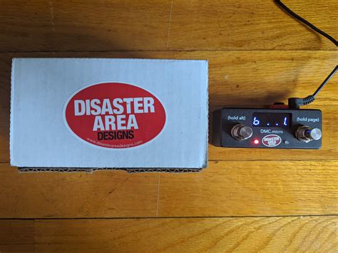 SOLD Disaster Area Designs DMC Micro MIDI Controller TalkBass