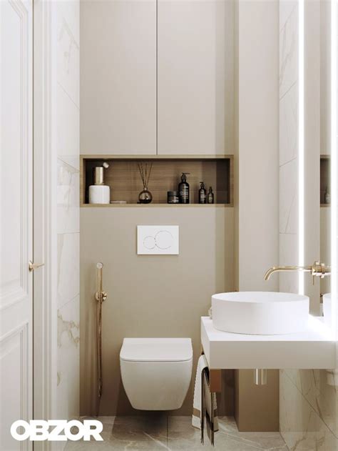 Интерьер санузла в современном стиле Contemporary Style Bathroom Di 2024