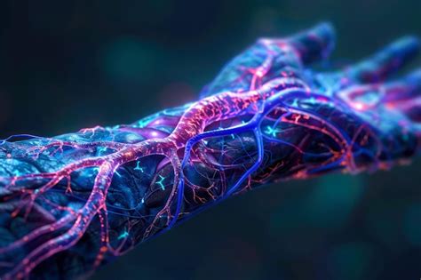 Premium Photo Abstract Macro View Of Vascular Leaf Structure