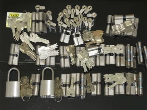 EVVA 3KS SCHLIESSANLAGE 52 Zylinder mit 64 Schlüssel und