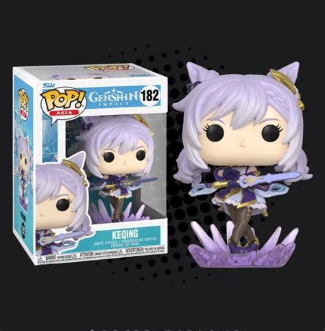 Funko Pop Animation Genshin Impact Keqing Hobbies Toys Toys Games On Carousell