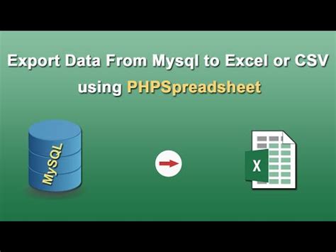PHPSpreadSheet Beginner Tutorial Webslesson