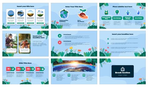 Earth Google Slides Template