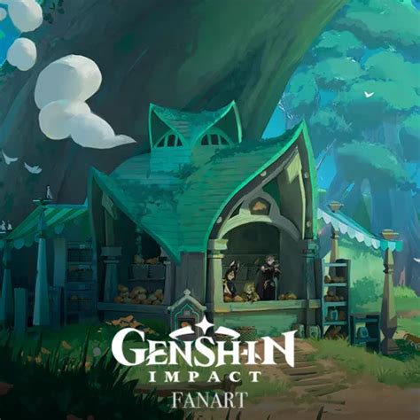 Genshin Impact Fanart Bakery