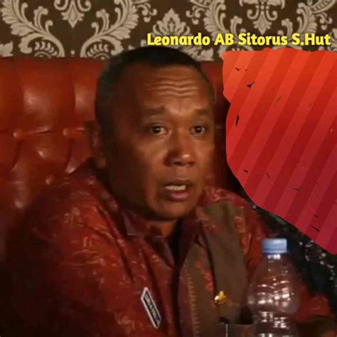 Leonardo Ab Sitorus Nyatakan Siap Maju Pada Pilkada Toba Tahun 2024