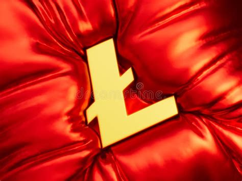 Lite Crypto Letter L Abstract Cloth Fabric Silk Satin Folds 3D
