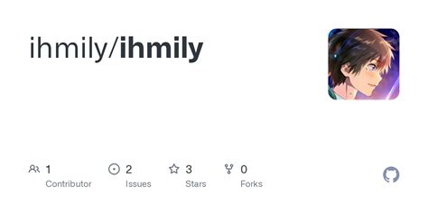 Github Ihmilyihmily