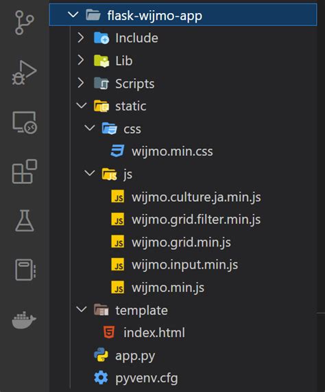 PythonフレームワークFlaskでWijmoを使う MESCIUS devlog メシウス株式会社