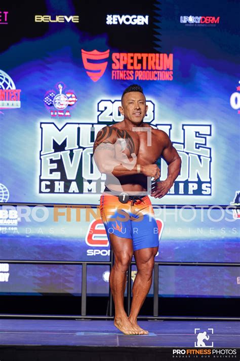 Mens Physique Prejudging Pro Fitness Photos