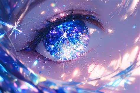 星光下的动漫凝视插画图片下载 正版图片601058145 摄图网