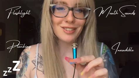 Karuna Satori Asmr Inaudible Whispering Flashlight Part 2 Compilation