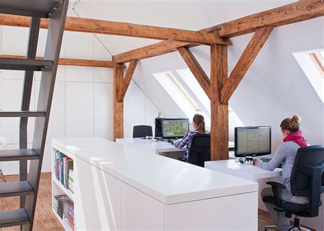Workshop In The Attic By Pl Architekci