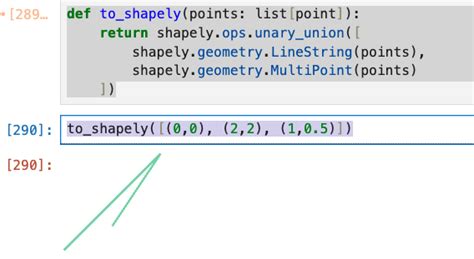 FIXED Plot Shapely LineStrings Overlayed By Points In Jupyter