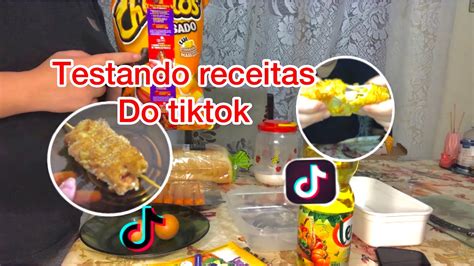 Testando Receitas Do Tiktok 😋😋 Youtube