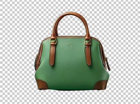 Premium Psd Women Green Purse Handbag