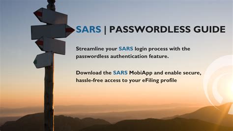 Sars Passwordless Guide