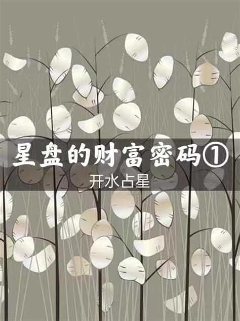 星盘的财富密码① 知乎