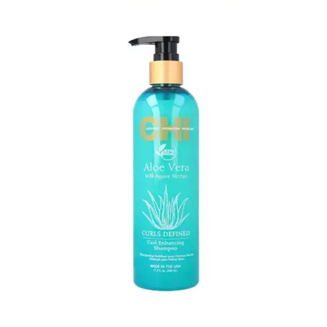 Chi Aloe Vera Curls Defined Shampoo 340ml Beau Monde