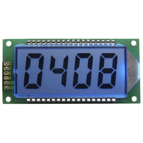 4 Numbers Flexible Lcd Display Sms 0408e2 0117 Buy 7 Segment Lcd 4 Numbers Lcd Display Lcd