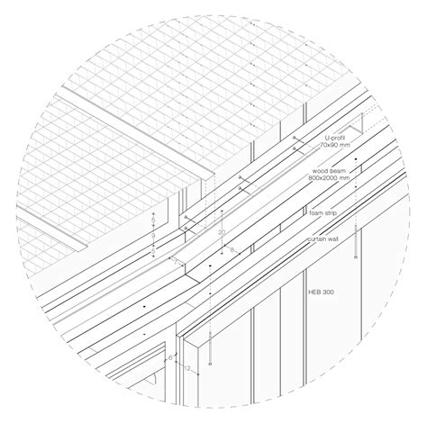Exploded Axonometry Construction Detail Cad