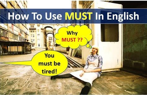 How To Use English Modal Verb MUST Effectively