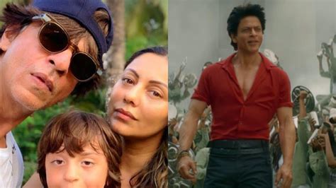 Jawan Prevue Shah Rukh Khan Reveals Gauri Khans Reaction Says She