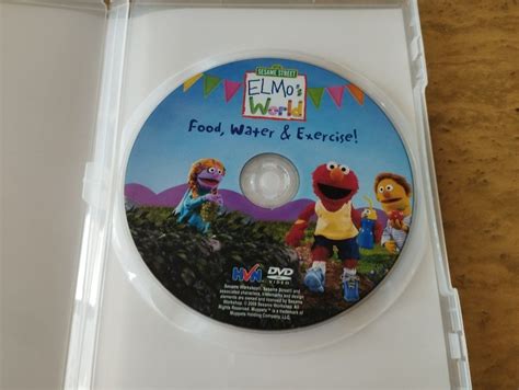 Elmos World Food Water And Exercise Dvd Region 3 Musik And Media Cd