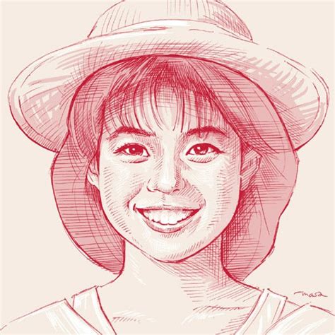 80年代アイドル似顔絵 Masaの芸能人・有名人似顔絵ブログ 神戸