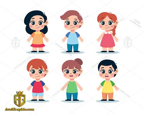 وکتور کاراکتر کارتونی