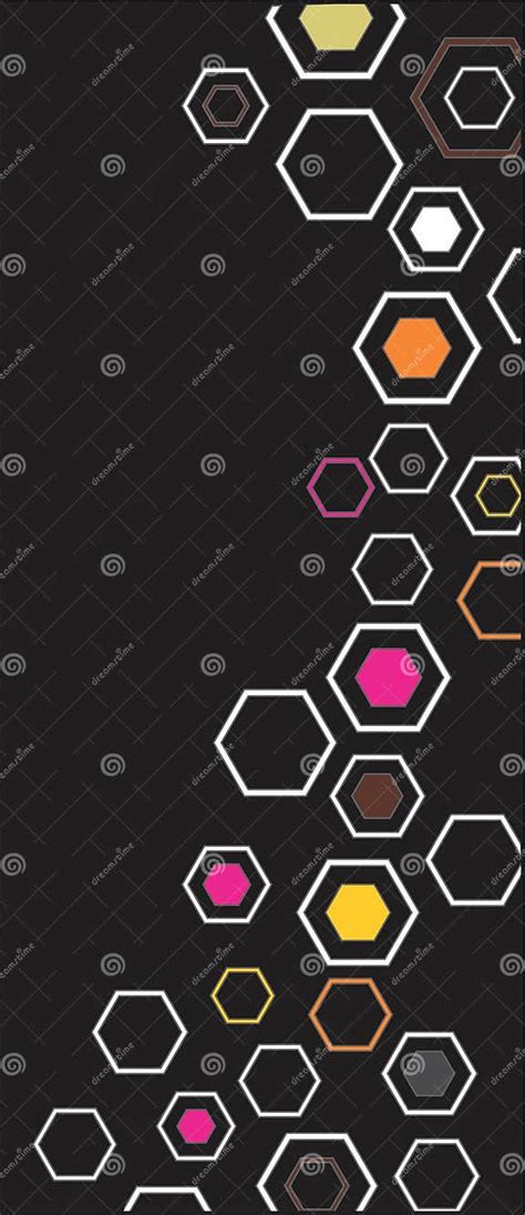 Abstract Hexagon Background Molecular Structure Vector Image By Nayab Stock Illustration