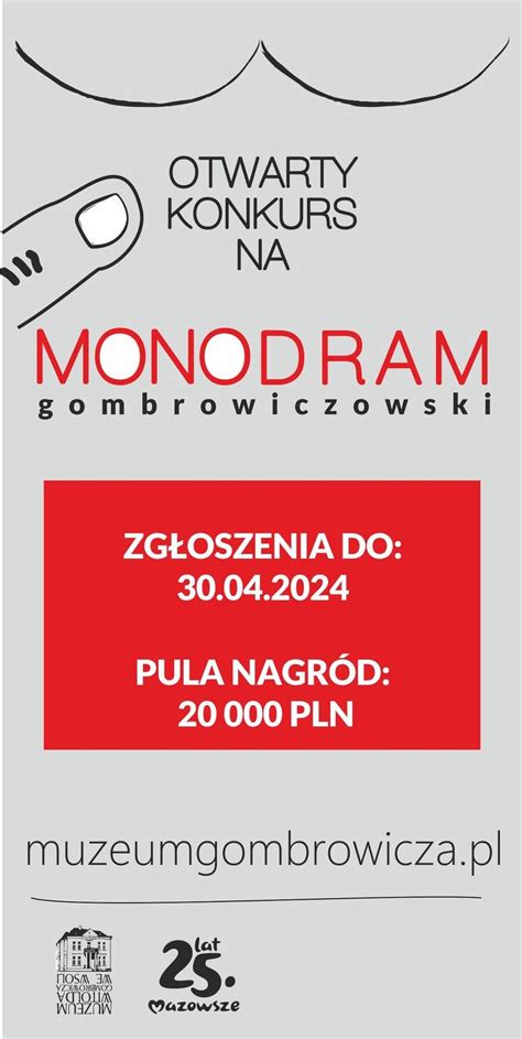 Wsola Konkurs na Monodram Gombrowiczowski w ramach obchodów 120