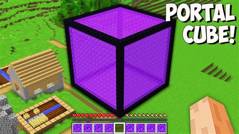 This Is Giant Secret Portal Block In Minecraft I Found The Biggest