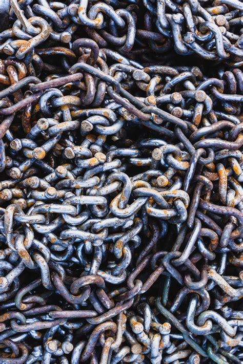 Rusty Chains Stock Image Image Of Lots Duty Strong 26170007