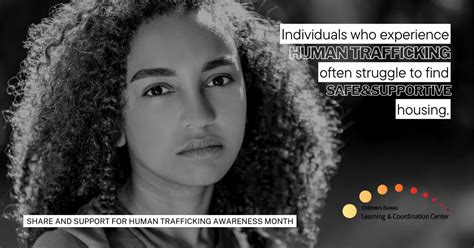 Social Media Resources Human Trafficking Prevention Month Cblcc