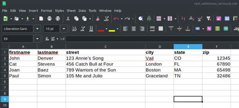 Libreoffice Address Label Merge From Spreadsheet Ryan And Debi