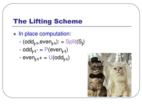 Ppt Lifting Scheme Powerpoint Presentation Free Download Id243880