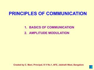 1 Amplitude Modulation Ppt