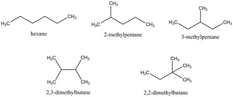 Draw Chain Isomers Of Hexane At Jennifer Lyman Blog