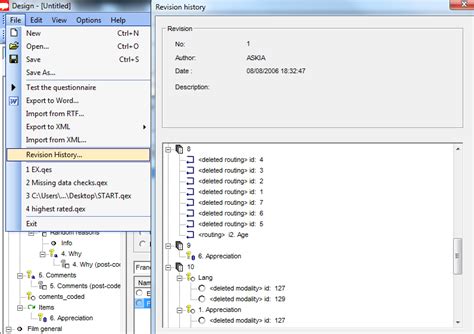 missing data checks askia help centre automating insight