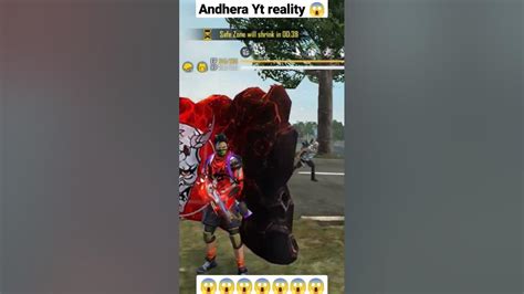 Andhera Yt Reality Shorts Freefire Trending Viral Youtubeshorts