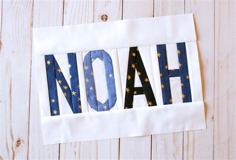Alphabet Foundation Paper Piecing Patterns