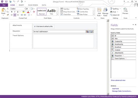 Infopath 2013 Sharepoint Integration Issues